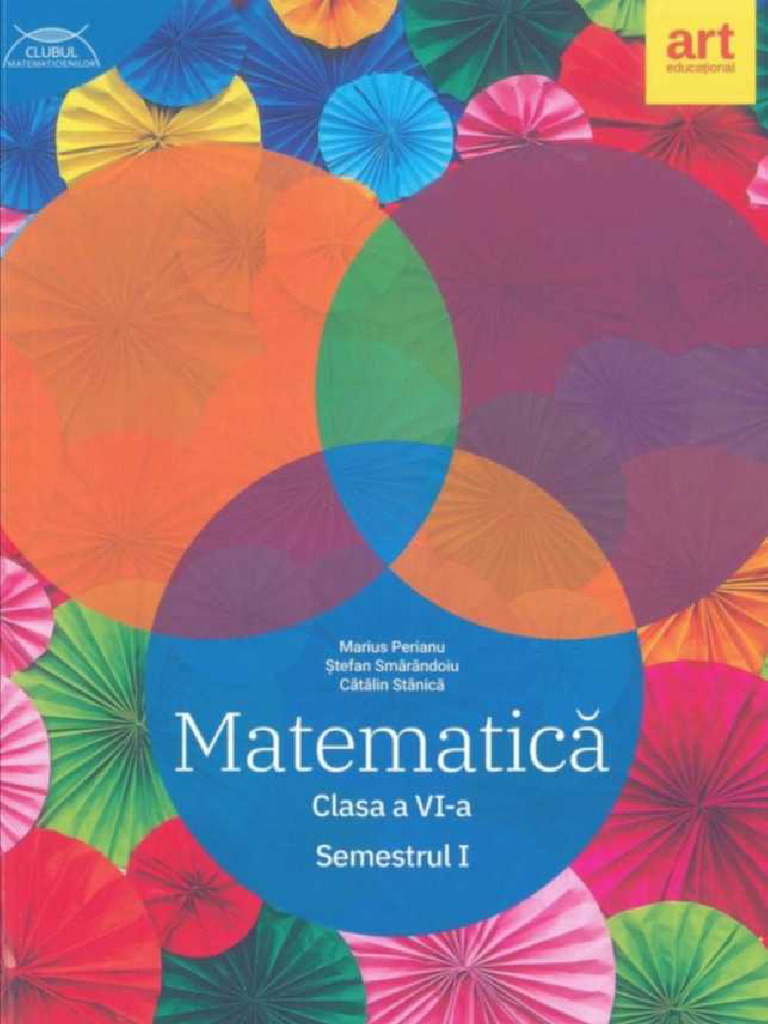Culegere de Matematică VI, I, Art | PDF