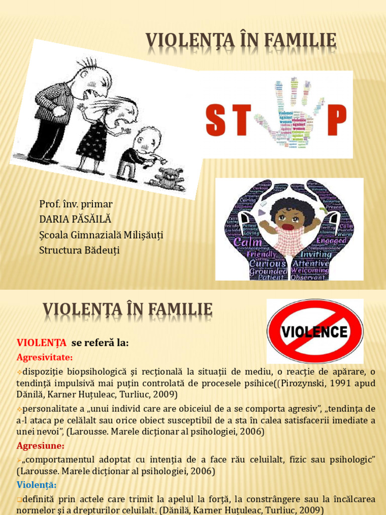 Violenta in Familie | PDF