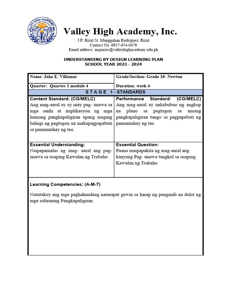 AP 10 4th WEEK | PDF