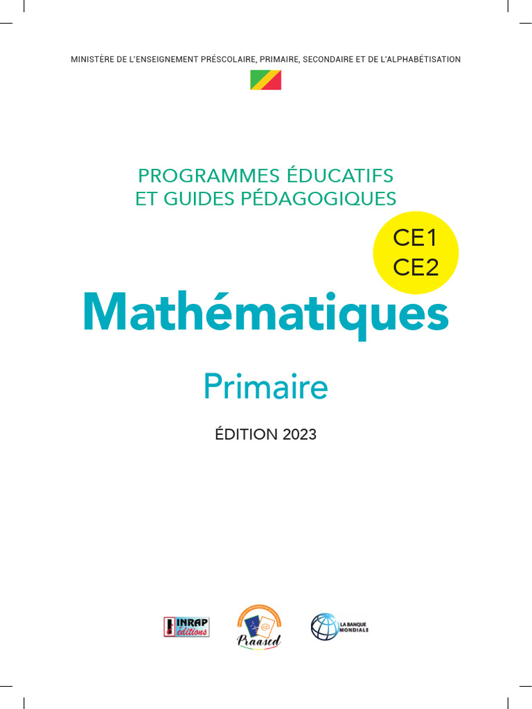Pe Maths Ce1-Ce2 - Bat | PDF