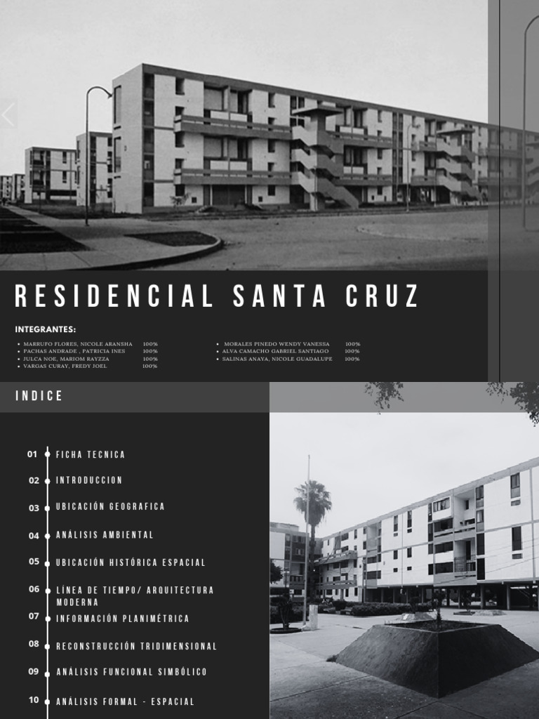 Residencial Santa Cruz en San Isidro | PDF | Lima | Diseño