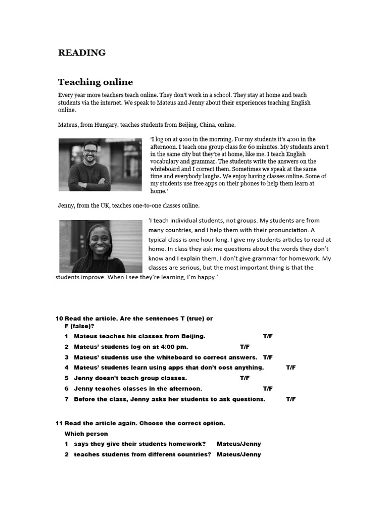 READING INFLUENCE 1 | PDF