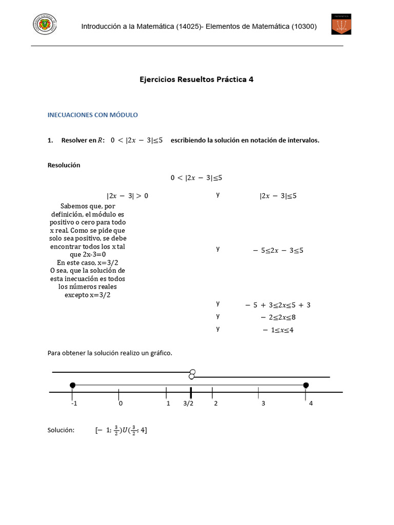 Ejercicios Resuelto Modulo | PDF | Matemáticas discretas | Matemáticas