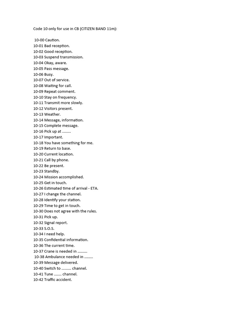 Police Keys | PDF | Transmitter | Traffic