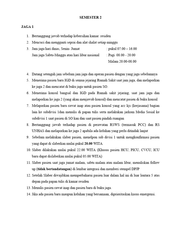 Operan Semester 2. | PDF