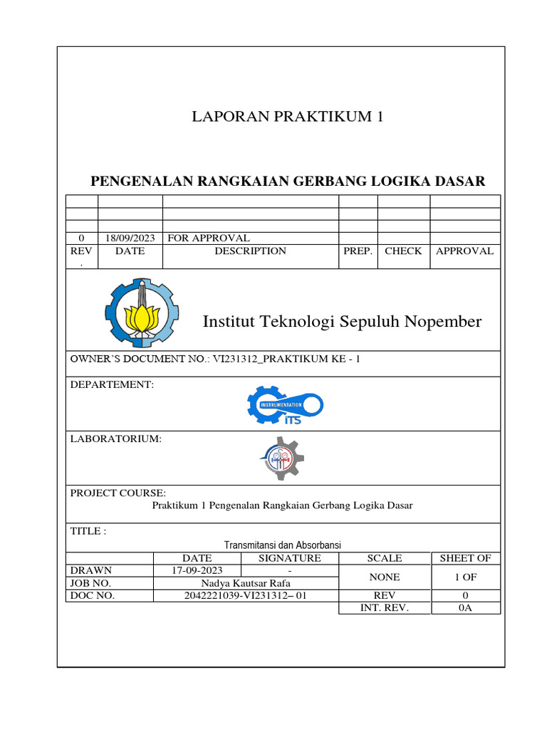 A - 5 - Nadya K. Rafa - 2042221039 - P1 Eldig | PDF