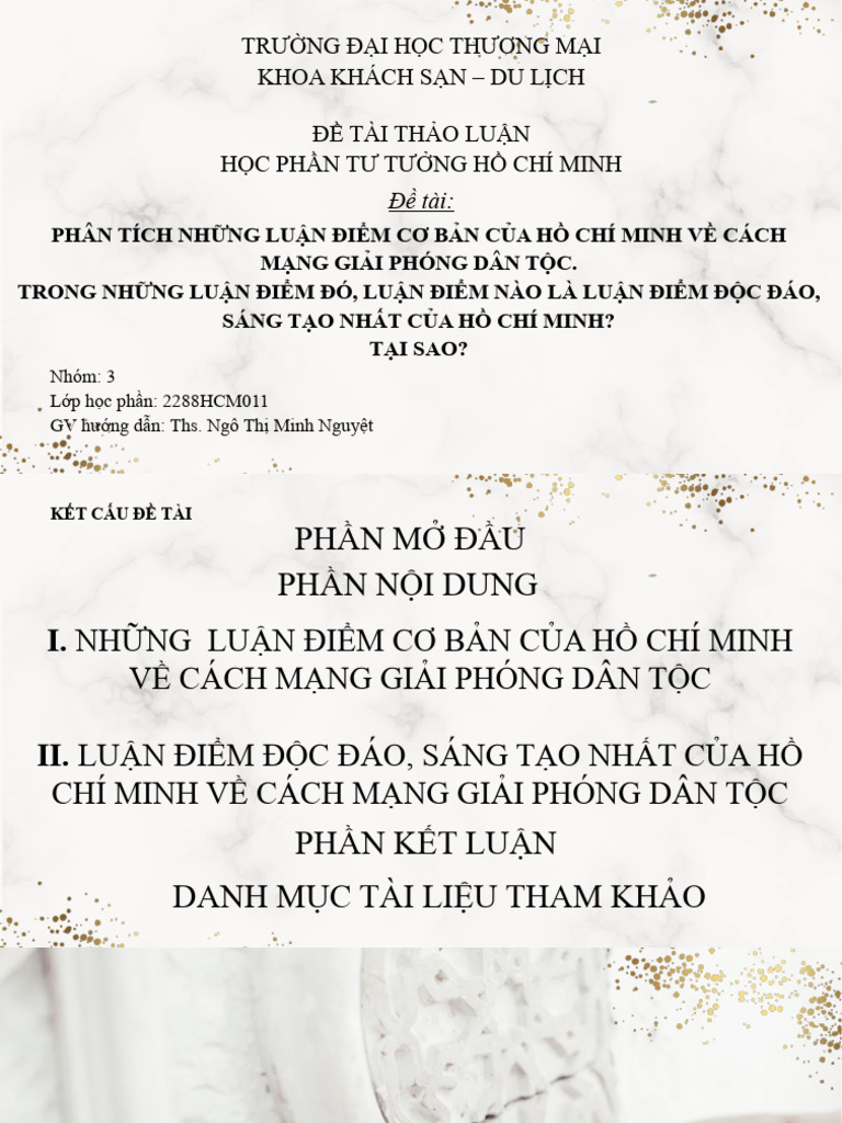 ĐTTL TTHCM-N3 | PDF