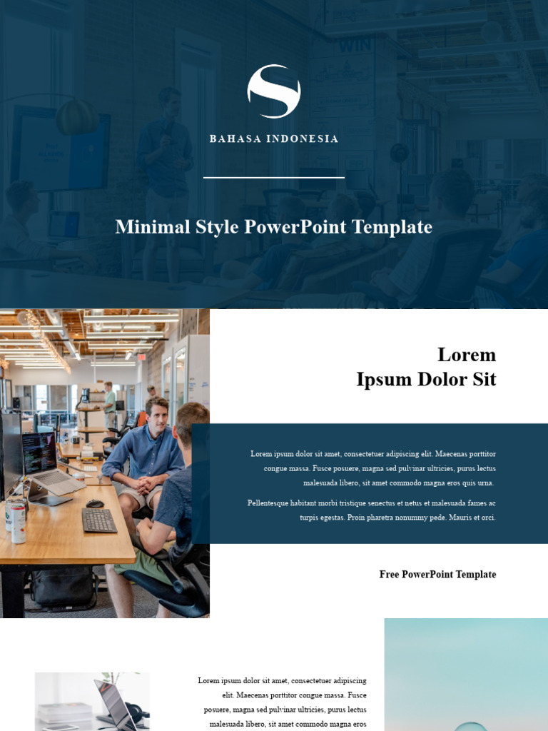 Minimal Style PPT Template by Sakkarupa PowerPoint | PDF | Tullii