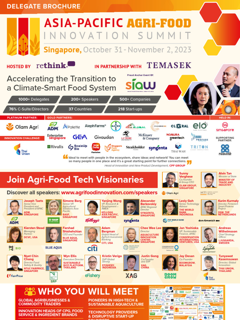 APAC23 Delegate Brochure | PDF | Business
