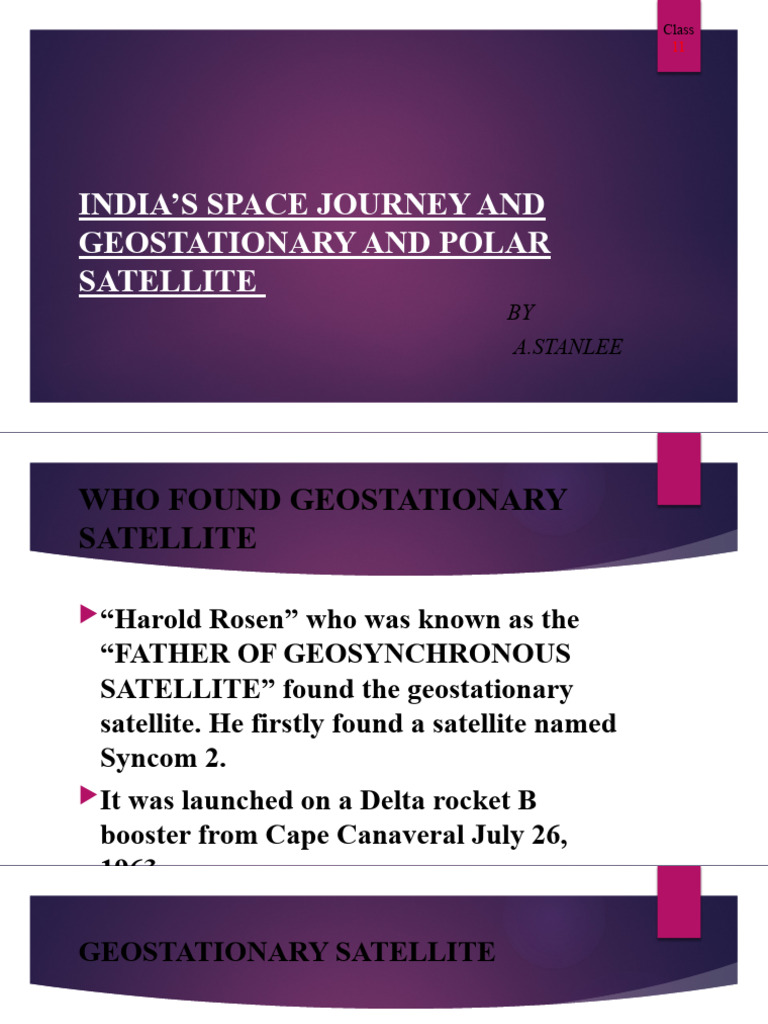 Space Satellites for Students | PDF