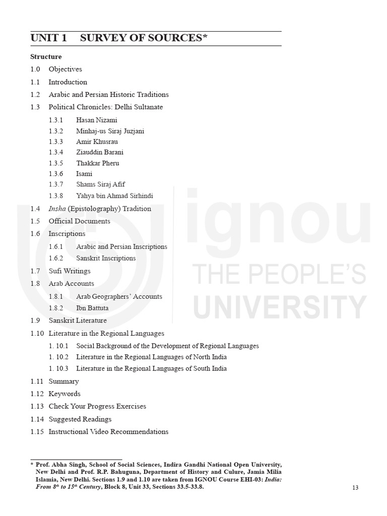 Unit 1 | PDF | Social Science | History