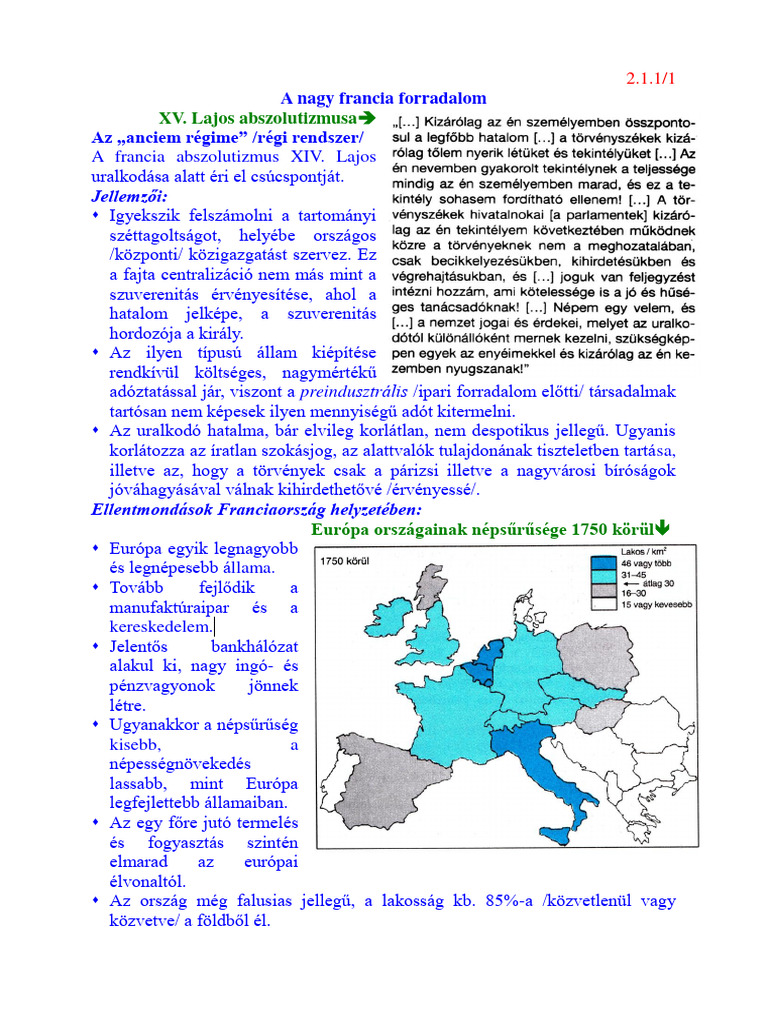 A nagy francia forradalom | PDF