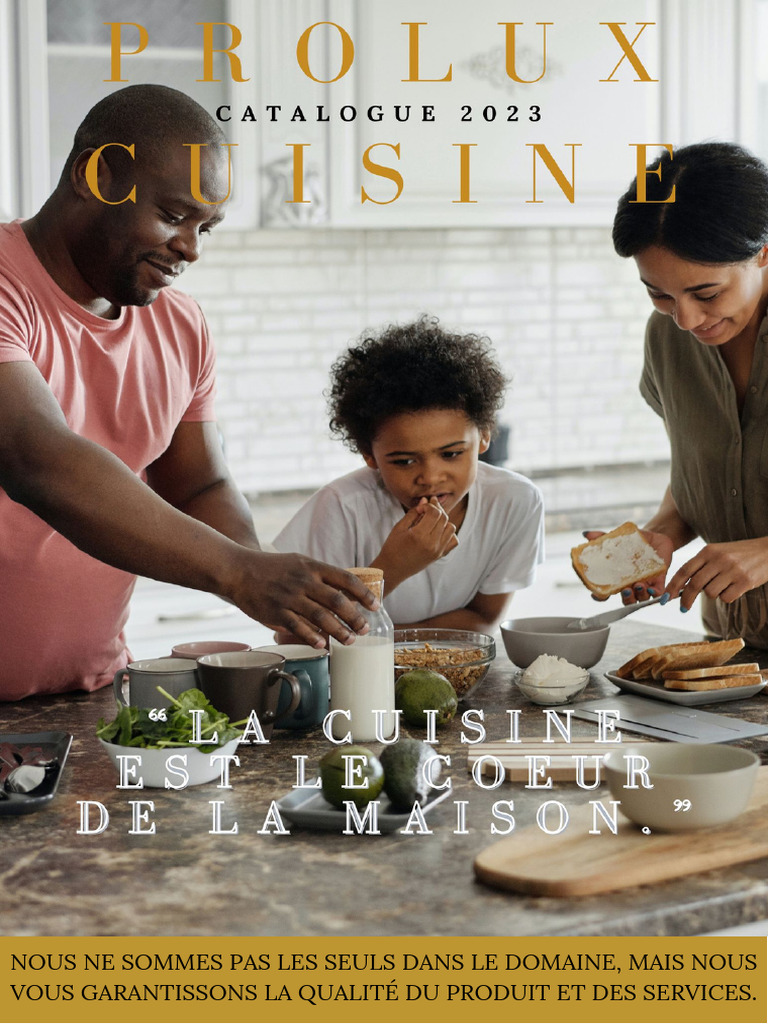 Catalogue Prolux Cuisine 2023 | PDF | Livres de cuisine, nourriture et ...