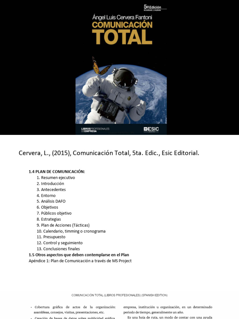 Comunicacion Total, Cervera | PDF
