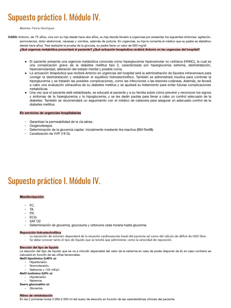 Módulo 5. Supuesto Práctico 1. | PDF
