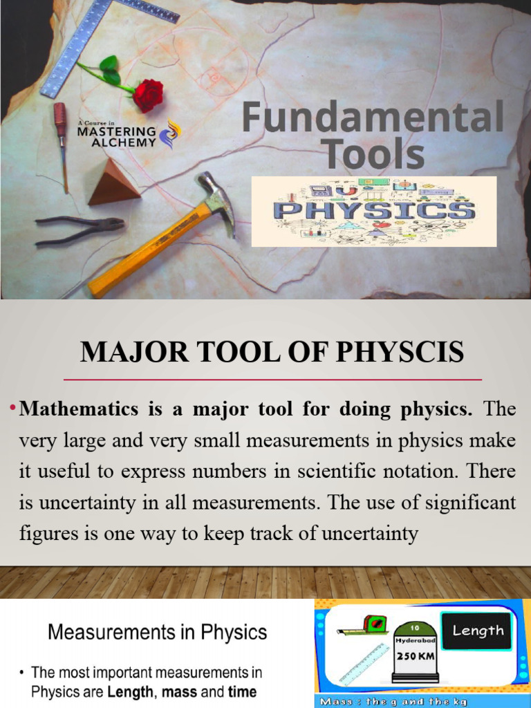 General Physicsfundamental Tools of Physics | PDF