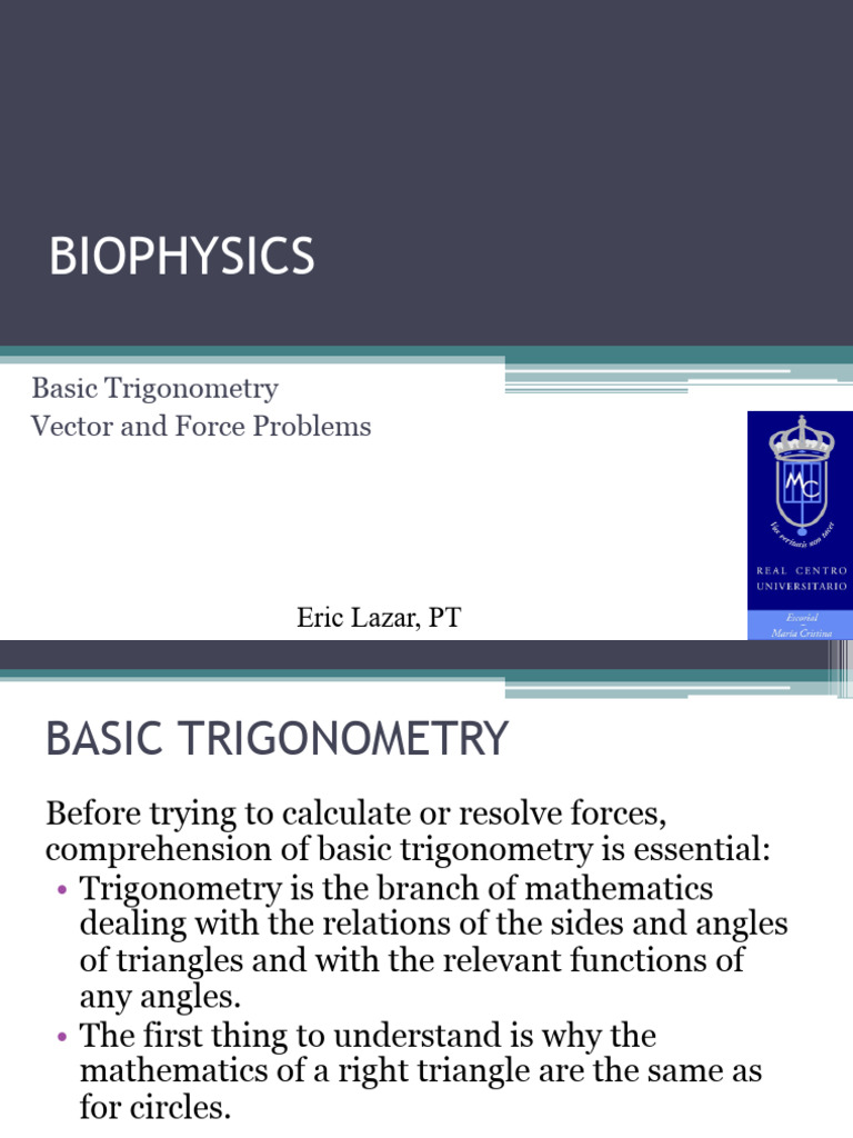 Basic Trigonometry, Force and Vector Problems | PDF