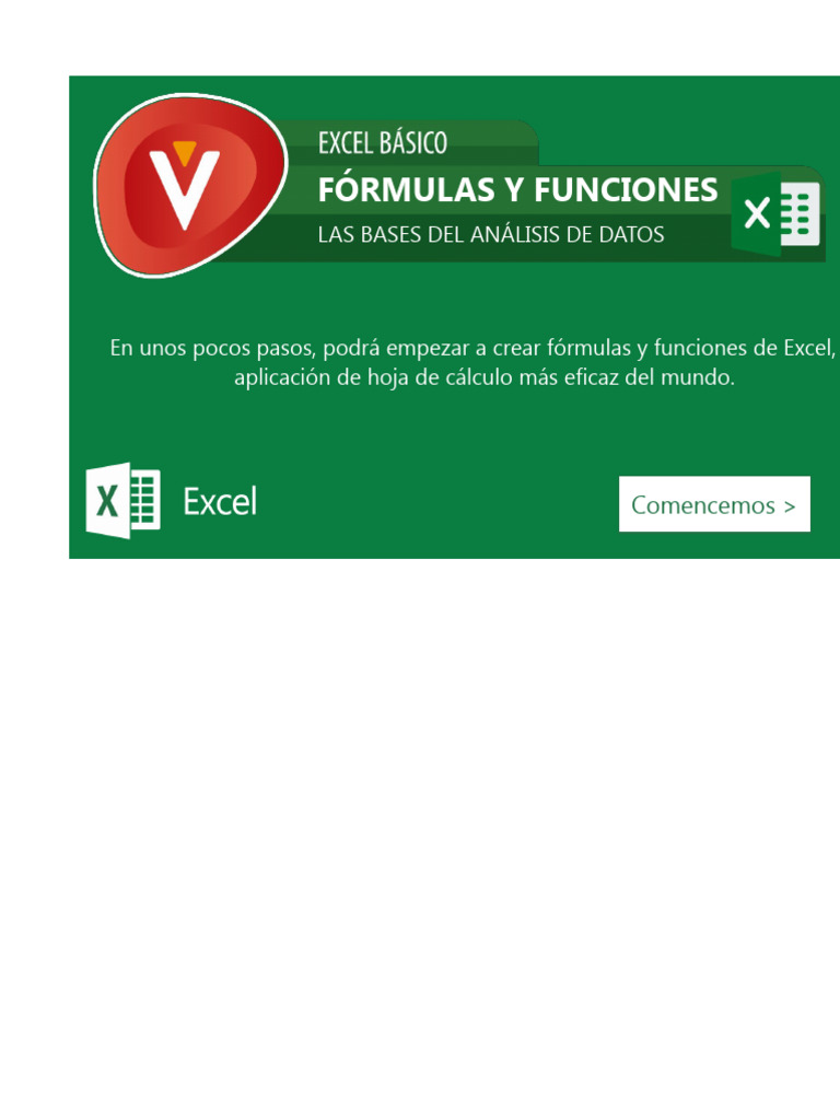 Fórmulas y Funciones | PDF
