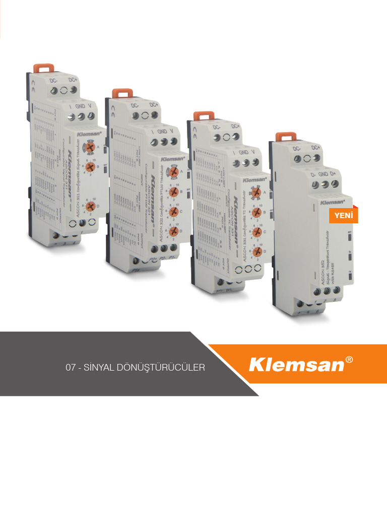 Klemsan Sinyal-Donusturuculer | PDF