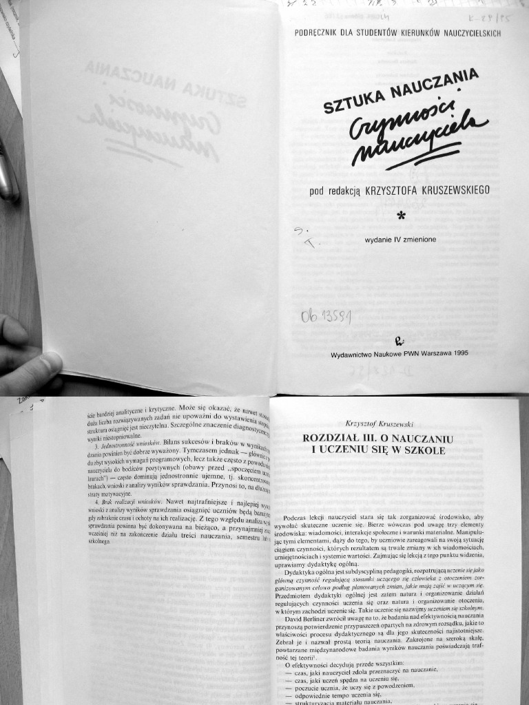 Kruszewski Krzysztof (Red) - Sztuka Nauczania (1) | PDF