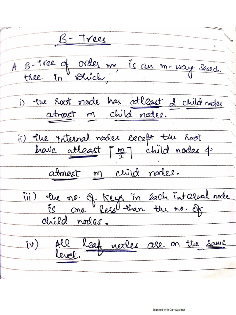 B - Trees | PDF