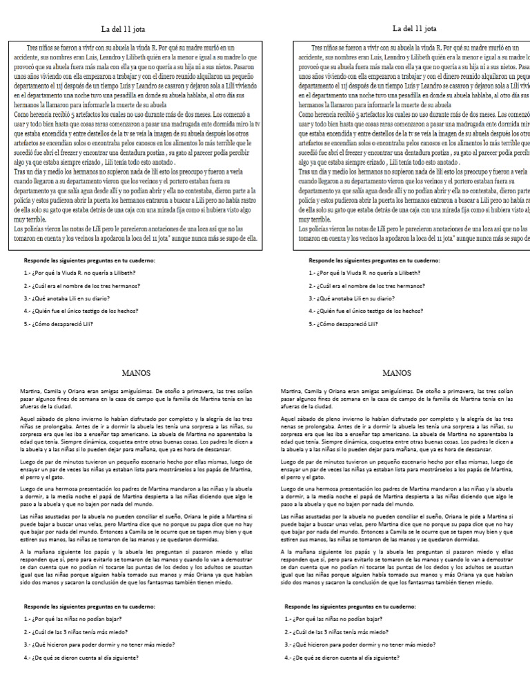 La Del 11 Jota | PDF