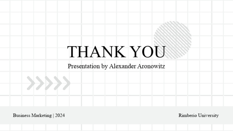 Rimberio University Presentation 2024 | PDF
