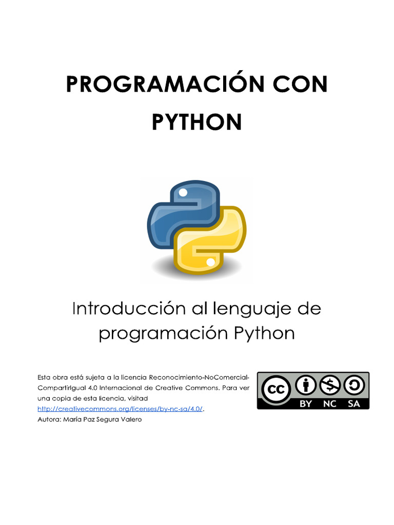 01 1 Introduccion Python | PDF 01 1 Introduccion Python | PDF