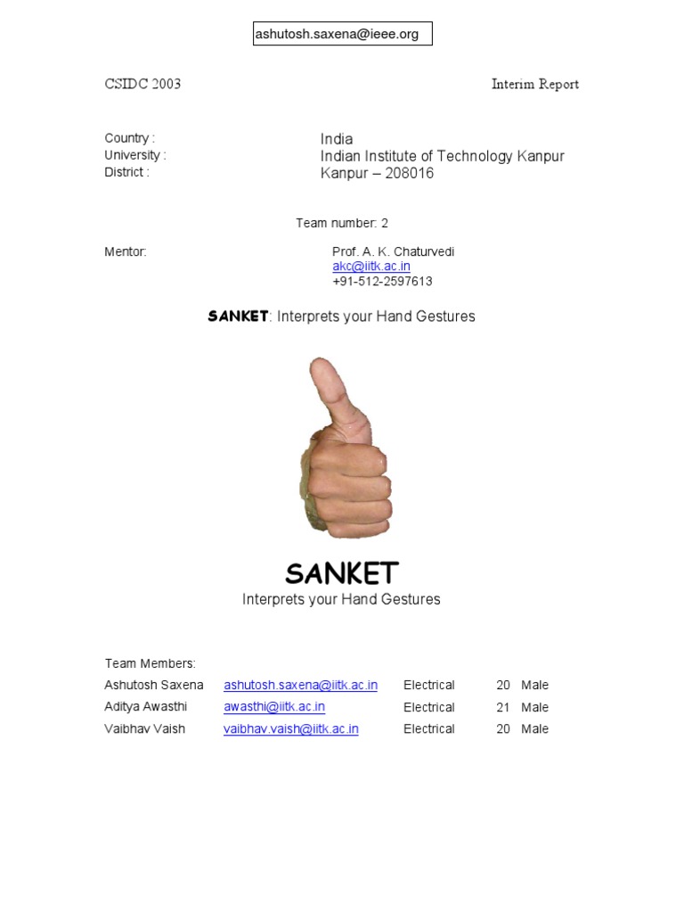 Sanket | PDF | Human–Computer Interaction | Operating System