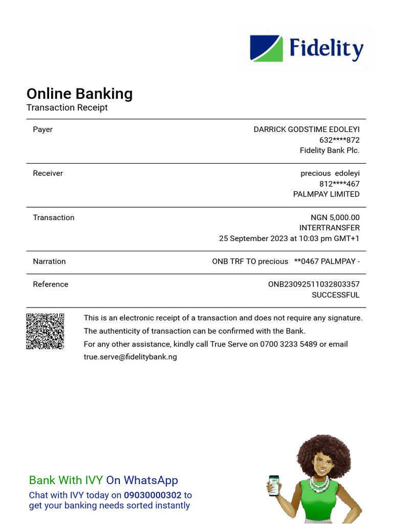 Transaction Receipt | PDF