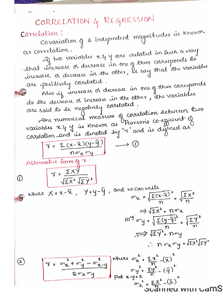Correlation Regression | PDF Correlation Regression | PDF