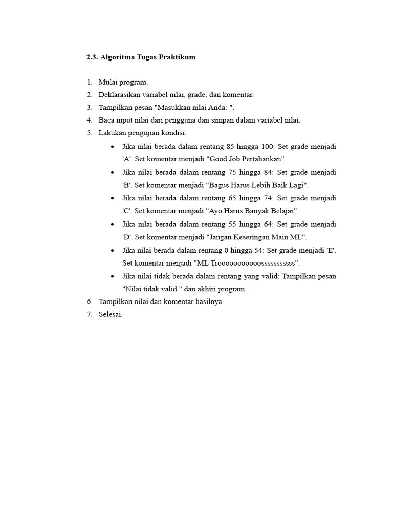 Flowchart Percobaan 3 | PDF