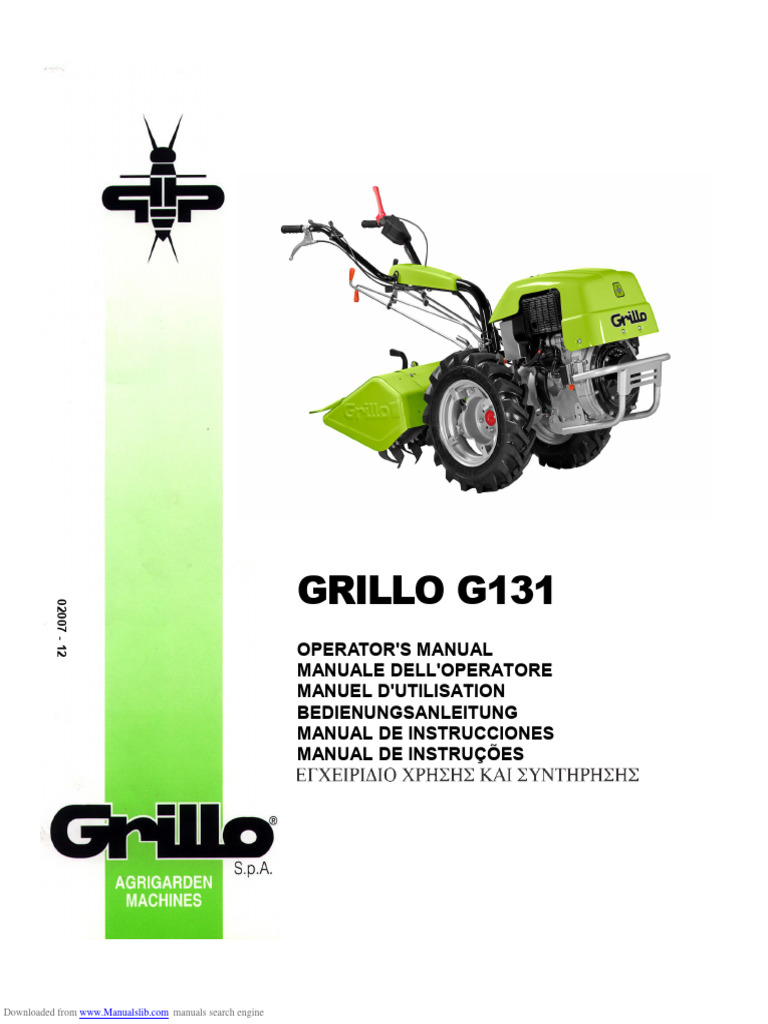 Grillo G131 | PDF