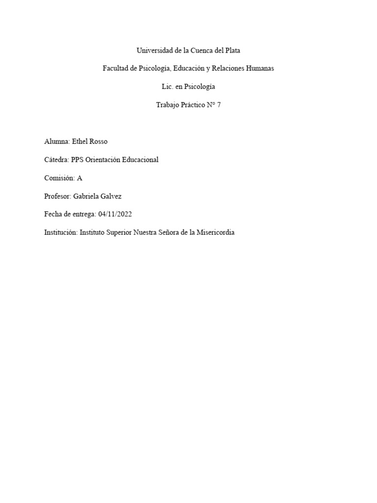 tp7 Educacional | PDF