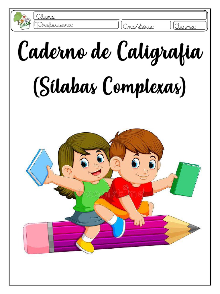 CALIGRAFIA SÍLABAS COMPLEXAS 2o ano_230412_194132 1 | PDF