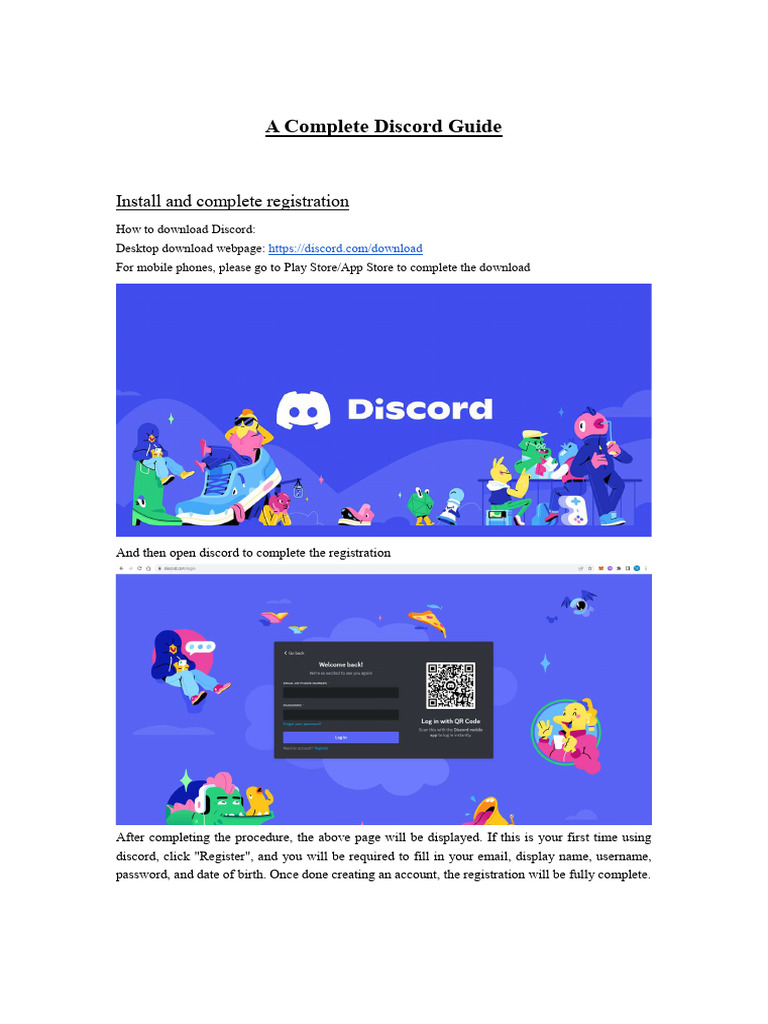 Discord Complete Registration Guide | PDF