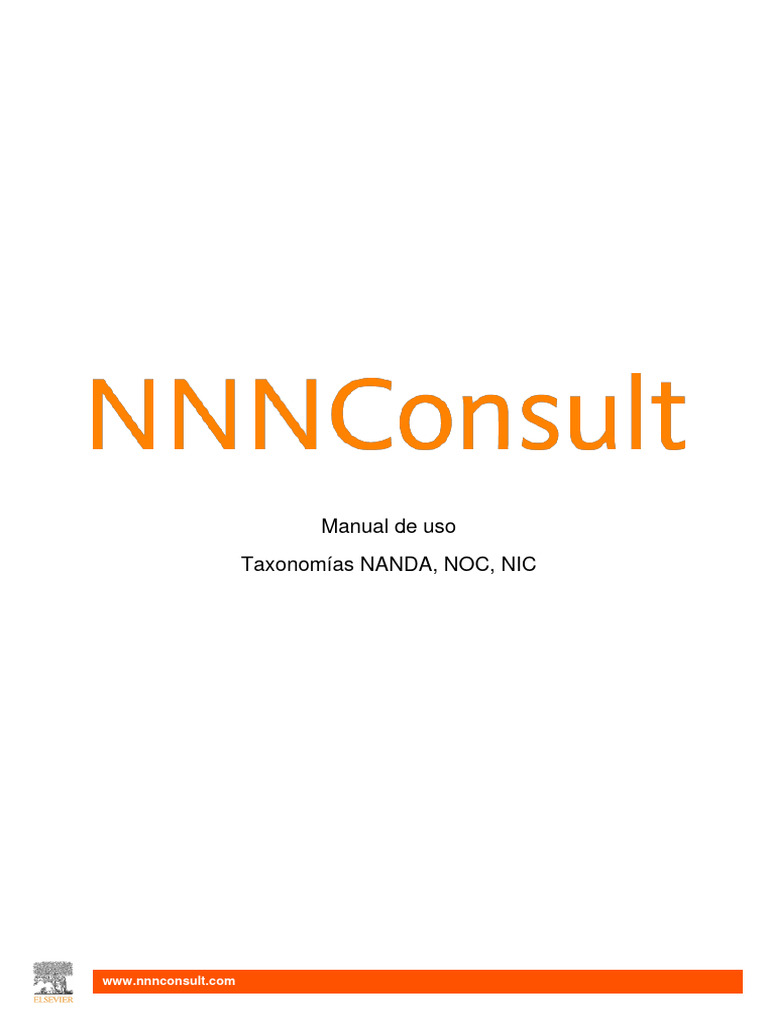 Manual de Uso de Taxonomías NANDA, NOC, NIC | PDF | Red mundial ...