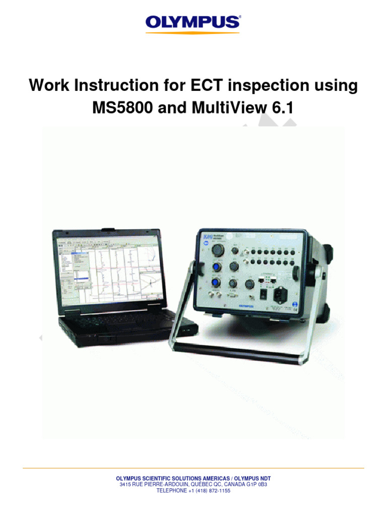 ECT Work Instruction MS-MV Draft002 | PDF