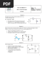 Diodes Cours Et Exercices Corriges | PDF | Diode | Redresseur