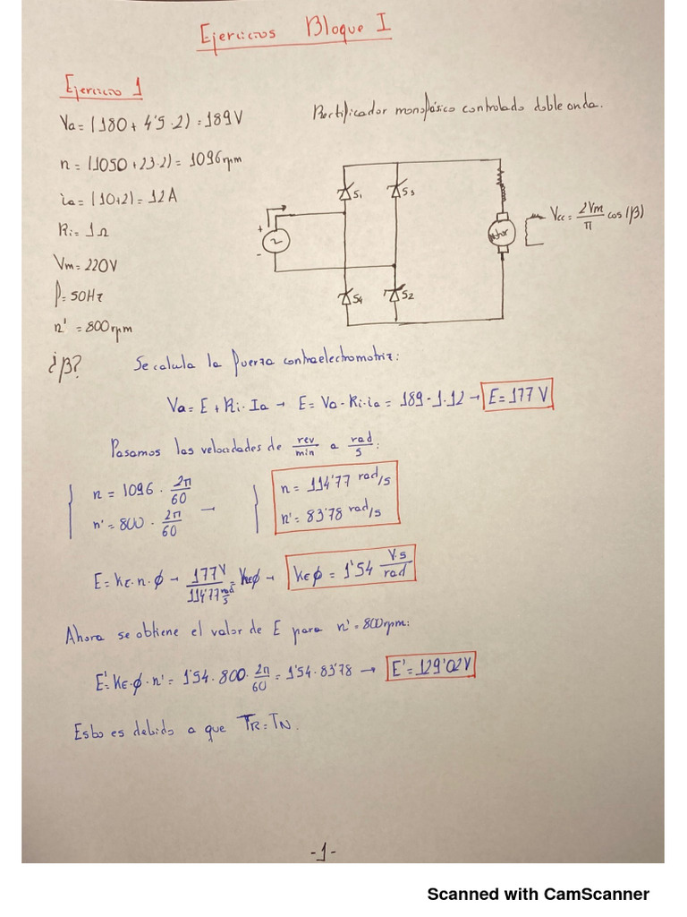 Ejercicios Bloque 1 | PDF