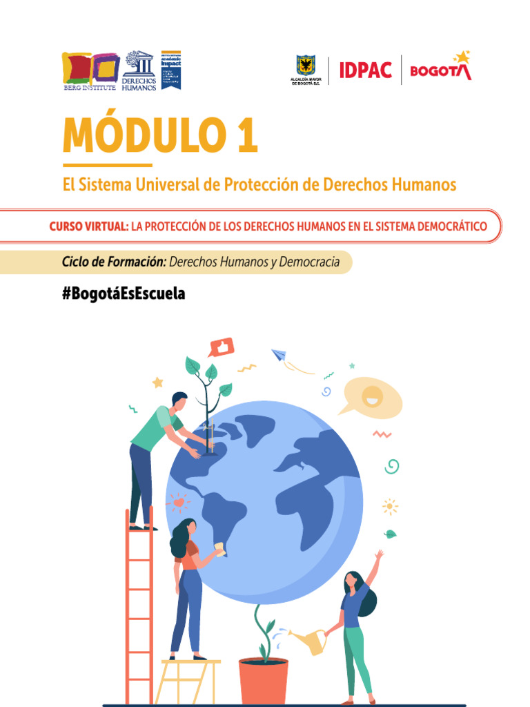 Módulo 1 - La Protección de Los Derechos Humanos en El Sistema Democrático | PDF | Convenio ...