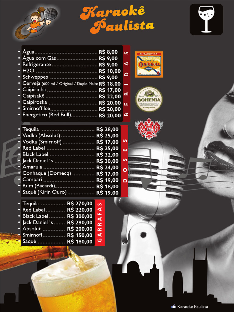 karaoke_paulista_cardapio | PDF