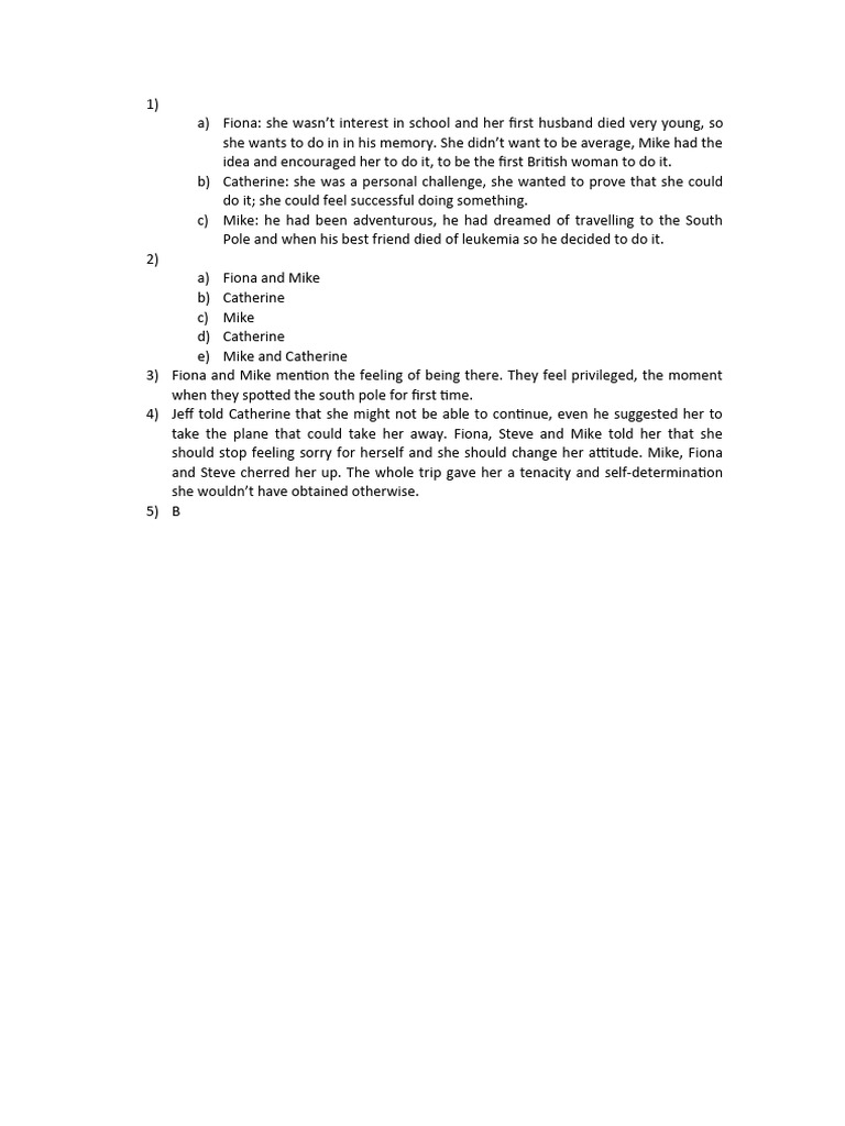 Ranzini, Mercedes Belén - Group A - Listening Comprehension - Unit 2 - Self-Study Material ...