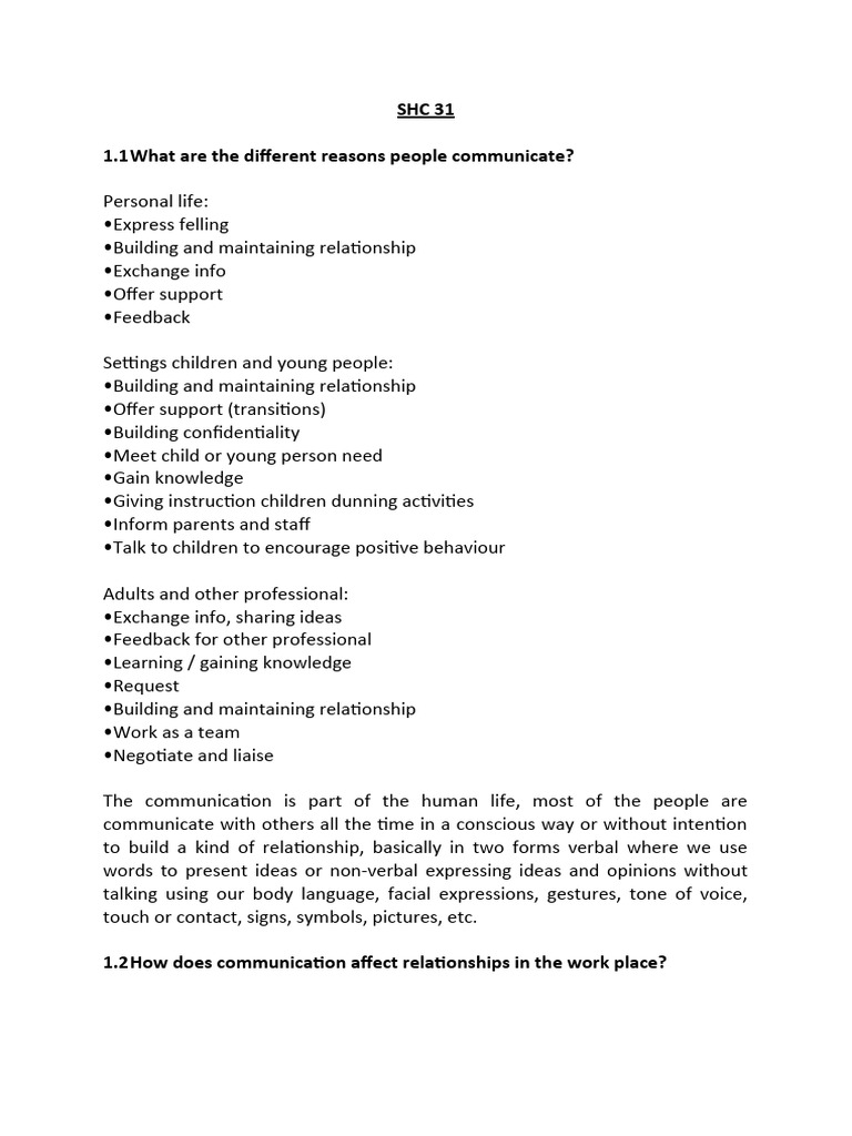 4222 301 SHC 31 Questions Marked | PDF