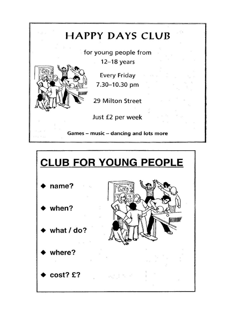 KET Quesions and Answers Cards 3 | PDF