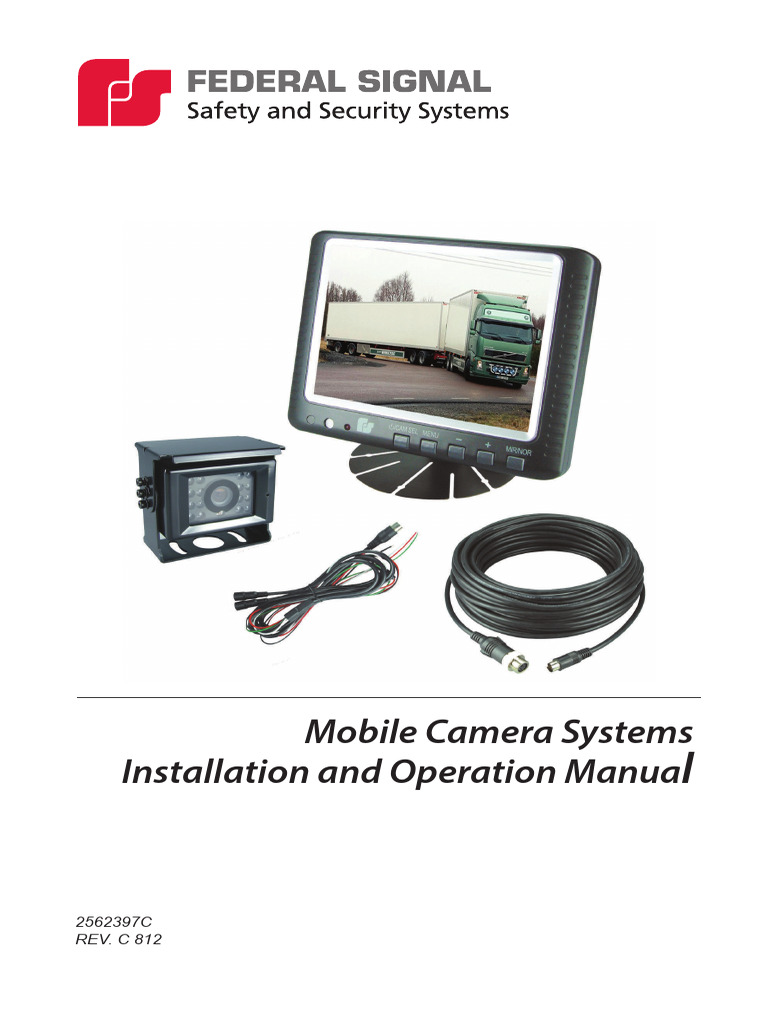 Mobile Camera Systems Manual - 2562397 - 0 | PDF | Screw | Drill