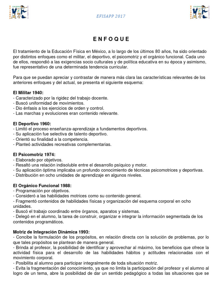 Efisapp 2017 Historia E. Fis. | PDF