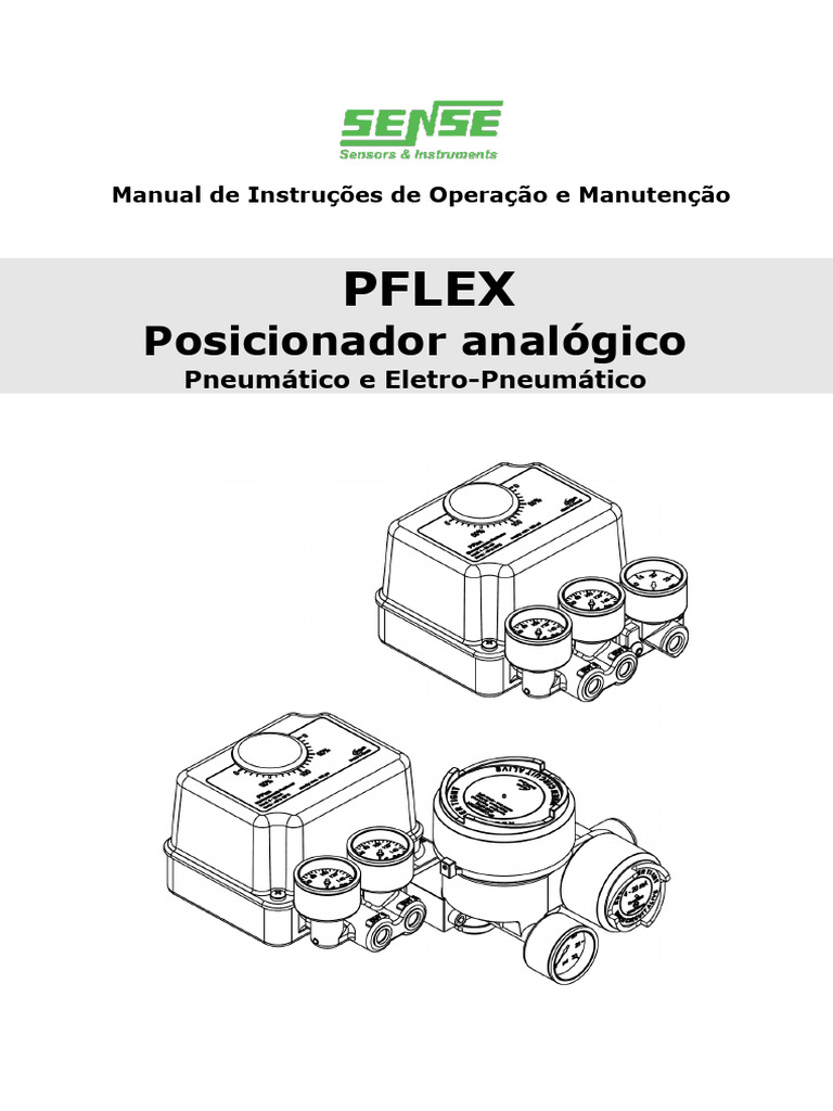 SENSE - Manual - Posicionador PFLEX - Rev C, 2017 | PDF