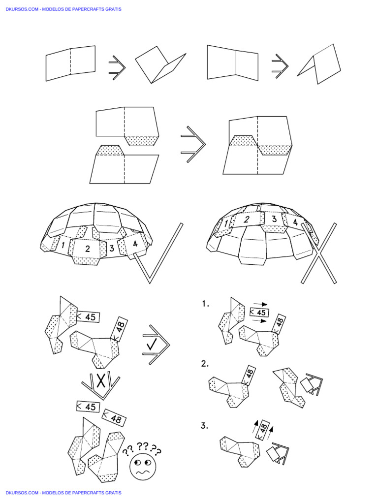 Low-Poly Pikachu - Instructions | PDF