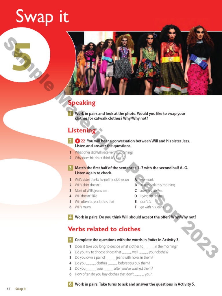 Gold B1 U5 - Coursebook | PDF